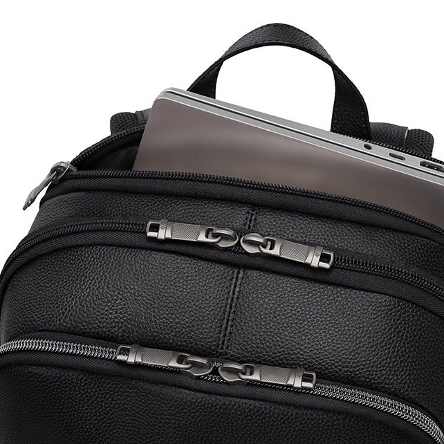 Samsonite Sam Classic Leather Slim Backpack | Samsonite New Zealand