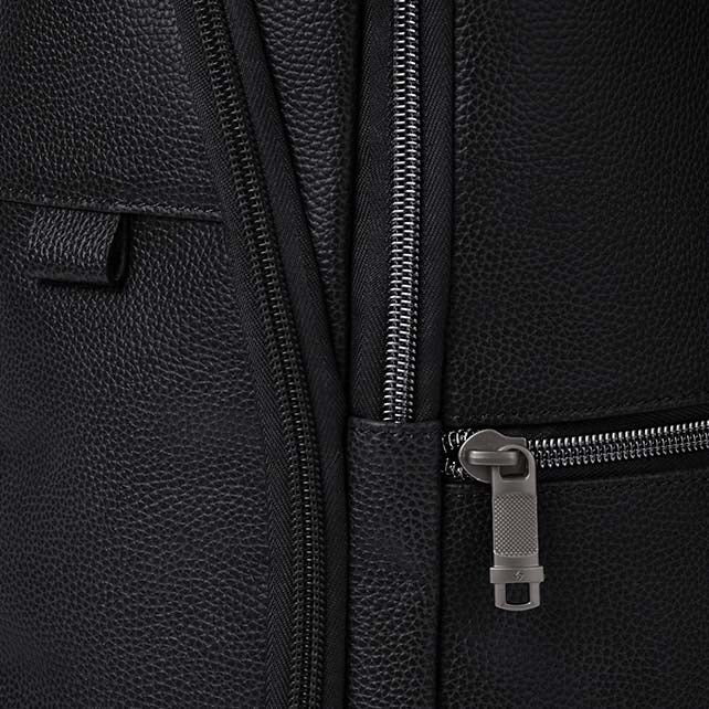 Samsonite Sam Classic Leather Slim Backpack | Samsonite New Zealand